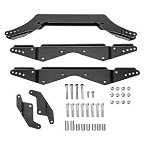 wsays utv 2”-3” lift kit front rear suspension full lift kit asjustable compatible with polaris rzr s 800/4 800