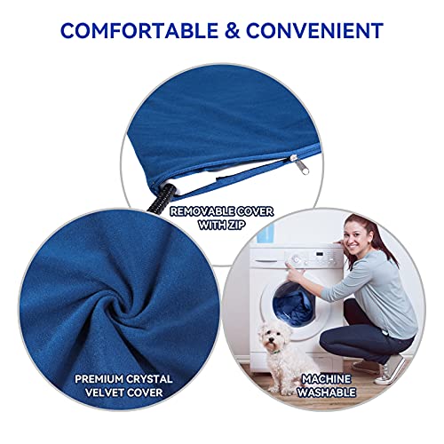 Pet Heating Pad for Dogs & Cats, [2022 Extra Large Design] Adjustable Warming Mat 4 Timers with Auto Shut Off, [Overheat Protection & IP67 Waterproof] Self Heated Bed Blanket for Puppies (L(24Wx35L))