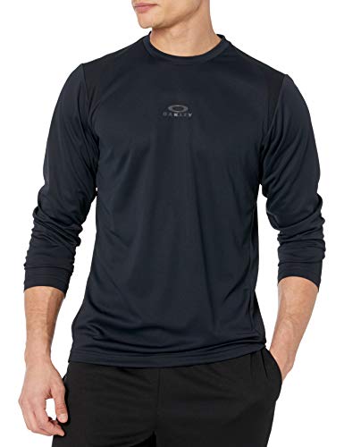 Oakley Men's FOUNDATIONAL Training LS TEE, Blackout, Large