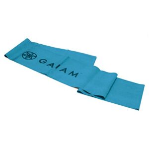 Gaiam Restore Strength and Flexibility Resistance Band Kit Set - 3 Levels of Resistance - Strength Training Workout Bands for Stretching Muscles - Versatile Exercise Tool - Light, Medium, and Heavy