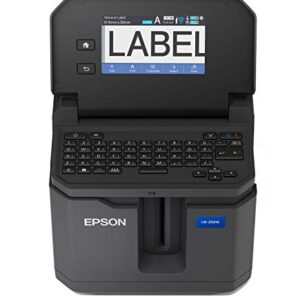 LABELWORKS Epson LW-Z5010PX Industrial Label Maker - Complete Printer Kit with Accessories, PX 147' Bulk Label Rolls, Desktop Label Printer