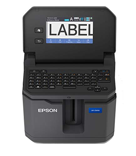 LABELWORKS Epson LW-Z5010PX Industrial Label Maker - Complete Printer Kit with Accessories, PX 147' Bulk Label Rolls, Desktop Label Printer