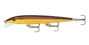 rapala scatter rap minnow lure, golden alburnus, 11cm