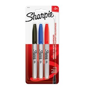 sharpie permanent markers, fine point