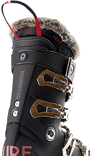 Rossignol Pure Pro Heat Ski Boots, Women, Night Black, 9.5 UK