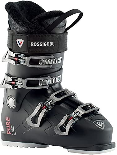 Rossignol Pure Comfort 60 Womens Ski Boots Soft Black 7.5 (24.5)