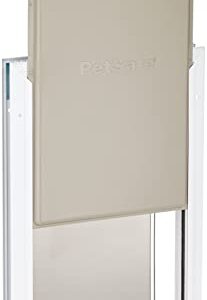 PetSafe, Staywell, Aluminium Pet Door, Solid Design, Easy Install, for Pets Up to 45 kg - (Large),White