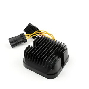 lingyao voltage regulator rectifier compatible with polaris atv/utv 2008-2009 polaris ranger 500 2007-2009 ranger 700 2008-2009 rzr 800 2007-2010 sportsman 800 replace # 4011925 4012384 4011569