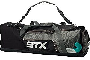 STX Lacrosse Challenger Lacrosse Equipment Bag, Black, 36-Inch