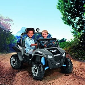 Peg Perego Polaris RZR 900 12 Volt Ride on, Gray