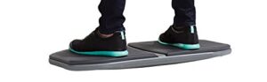 gaiam evolve balance board for standing desk – stability rocker wobble board for constant movement to increase focus, alternative to standing desk anti-fatigue mat