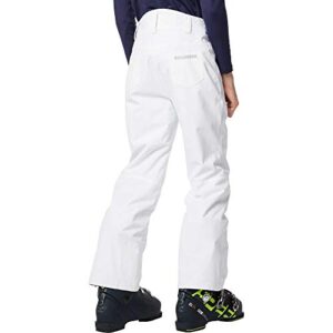 Rossignol Girl Insulated Ski Pant Girls White 16