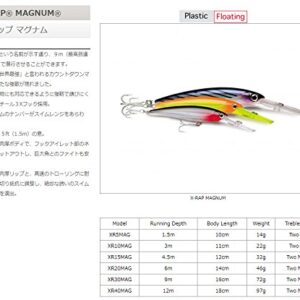 Rapala X-Rap Magnum 20 XRMAG20SFU: X-Rap Magnum 20 Sailfish UV