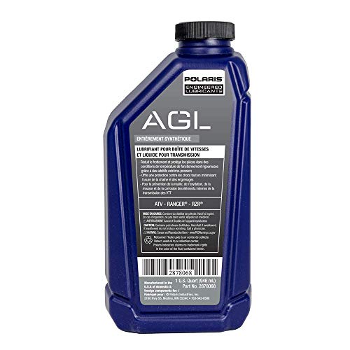 Polaris Off Road AGL Automatic Gearcase Lubricant and Transmission Fluid, Qty 1