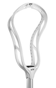 stx lacrosse ultra power unstrung men’s attack head, white