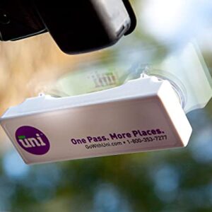 Uni Prepaid Portable Toll Pass, Automatic Payment for Nonstop Travel Through 19 States