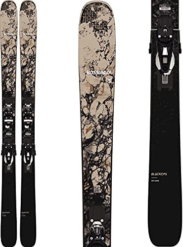 Rossignol Blackops Escaper Mens Skis 186 W/NX 12 Konect GW Bindings Black