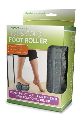 Gaiam Restore Hot/Cold Foot Massage Roller