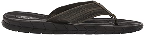 Oakley Men's PIER Ellipse FLIP Flop, New Dark Brush, 10