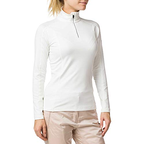 ROSSIGNOL Classique 1/2 Zip White LG