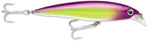 rapala sxr08hpr x-rap saltwater hot purple, 08, 8