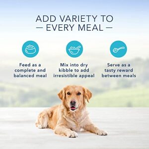 Blue Buffalo Homestyle Recipe Chicken & Beef Pate Wet Dog Food Variety Pack for Adult Dogs, Whole Grain, 12.5 oz. Cans (6 Pack)