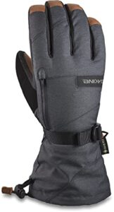 dakine leather titan gore-tex snow glove – carbon ’20 | medium