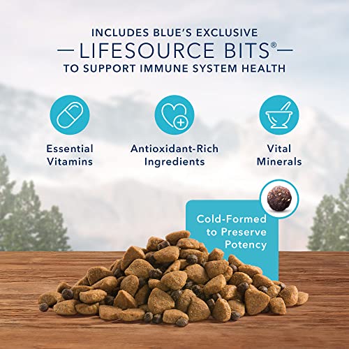 Blue Buffalo Wilderness Rocky Mountain Recipe High Protein, Natural Adult Large Breed Dry Dog Food, Bison 22-lb