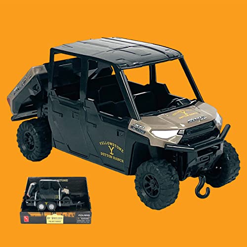 Big Country Toys AMT Adult Collectibles Rip Wheeler Yellowstone Polaris Ranger Truck with Trailer, Realistic Collectible