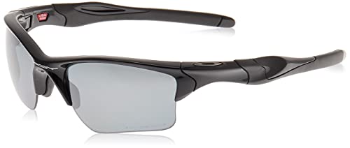 Oakley mens Oo9154 Half Jacket 2.0 Xl Sunglasses, Polished Black/Black Iridium Polarized, 62 mm US