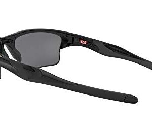 Oakley mens Oo9154 Half Jacket 2.0 Xl Sunglasses, Polished Black/Black Iridium Polarized, 62 mm US