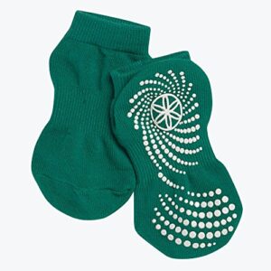 Gaiam Kids Yoga Socks (Pack of 2), Green/Blue