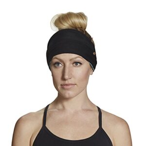 Gaiam Extra-Wide Headband, Blue