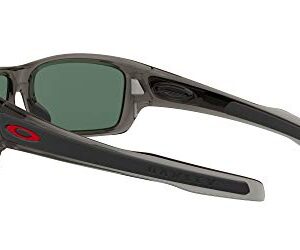 Oakley Youth Kids' OJ9003 Turbine XS Rectangular Sunglasses, Grey Smoke/Prizm Ruby, 57 mm