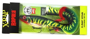 rapala new 2019 x-rap otus xrou-25 color htp – hot pike for big predators fishing lure tackle