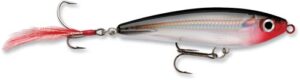 rapala x-rap subwalk 09 fishing lure (silver, size- 3.5)