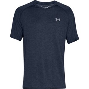 Under Armour Men's Tech 2.0 V-Neck Short-Sleeve T-Shirt , Academy Blue (408)/Steel , Large