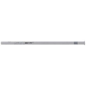 stx mens sc-ti alloy handle lacrosse shafts, platinum, attack mid us