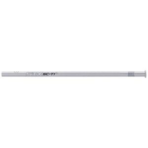 stx mens sc-ti alloy handle lacrosse shafts, platinum, attack mid us