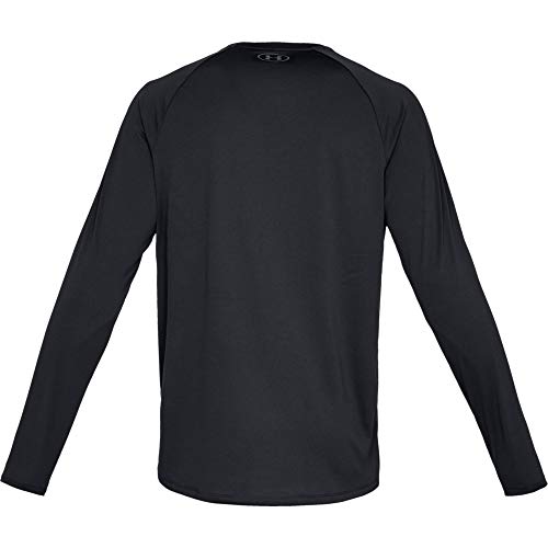 Under Armour Men's Tech 2.0 Long Sleeve T-Shirt , Black (001)/Graphite , Large