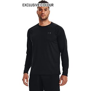 Under Armour Men's Tech 2.0 Long Sleeve T-Shirt , Black (001)/Graphite , Large