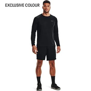 Under Armour Men's Tech 2.0 Long Sleeve T-Shirt , Black (001)/Graphite , Large