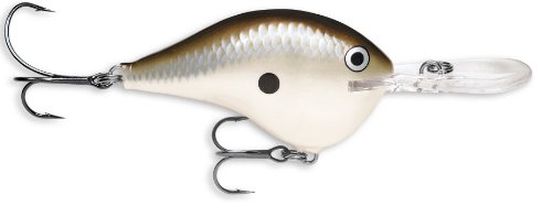 Rapala Dives-To 16 Fishing lure, 2.75-Inch, Pearl Grey Shiner