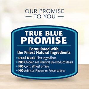 Blue Buffalo Basics Skin & Stomach Care, Grain Free Natural Adult Dry Dog Food, Duck & Potato 22-lb