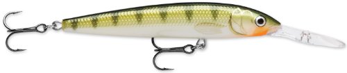 Rapala Deep Husky Jerk 12 Fishing lure, 4.75-Inch, Yellow Perch