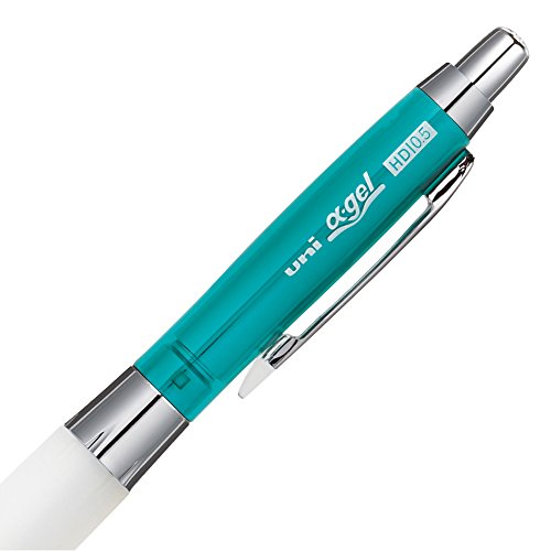 uni Alpha-Gel Shaker Mechanical Pencil with Slightly Firm Grip 0.5mm, Chrome Green (M5618GG1PC.6)