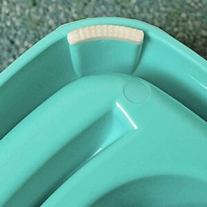 FUUIE Bowls for Food and Water Pet Feeding Food Bowls Puppy Slow Down Eating Feeder Dish Bowel Prevent Obesity Dogs Supplies Strict Control (Color : Blue)