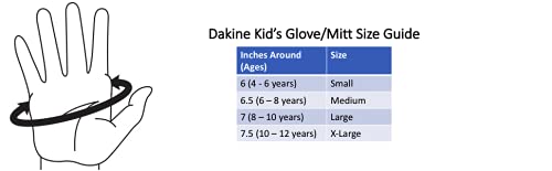 Dakine Youth Wristguard Jr Winter Glove - Black - Large