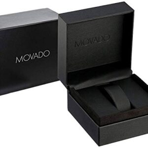 Movado Men's BOLD Thin Blue PVD Watch with a Flat Dot Sunray Dial, Blue (Model 3600403)