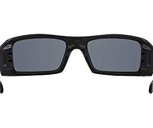 Oakley GASCAN OO9014 Sunglasses for Men + Vision Group Accessories Bundle(Matte Black/Grey (03-473), 61)